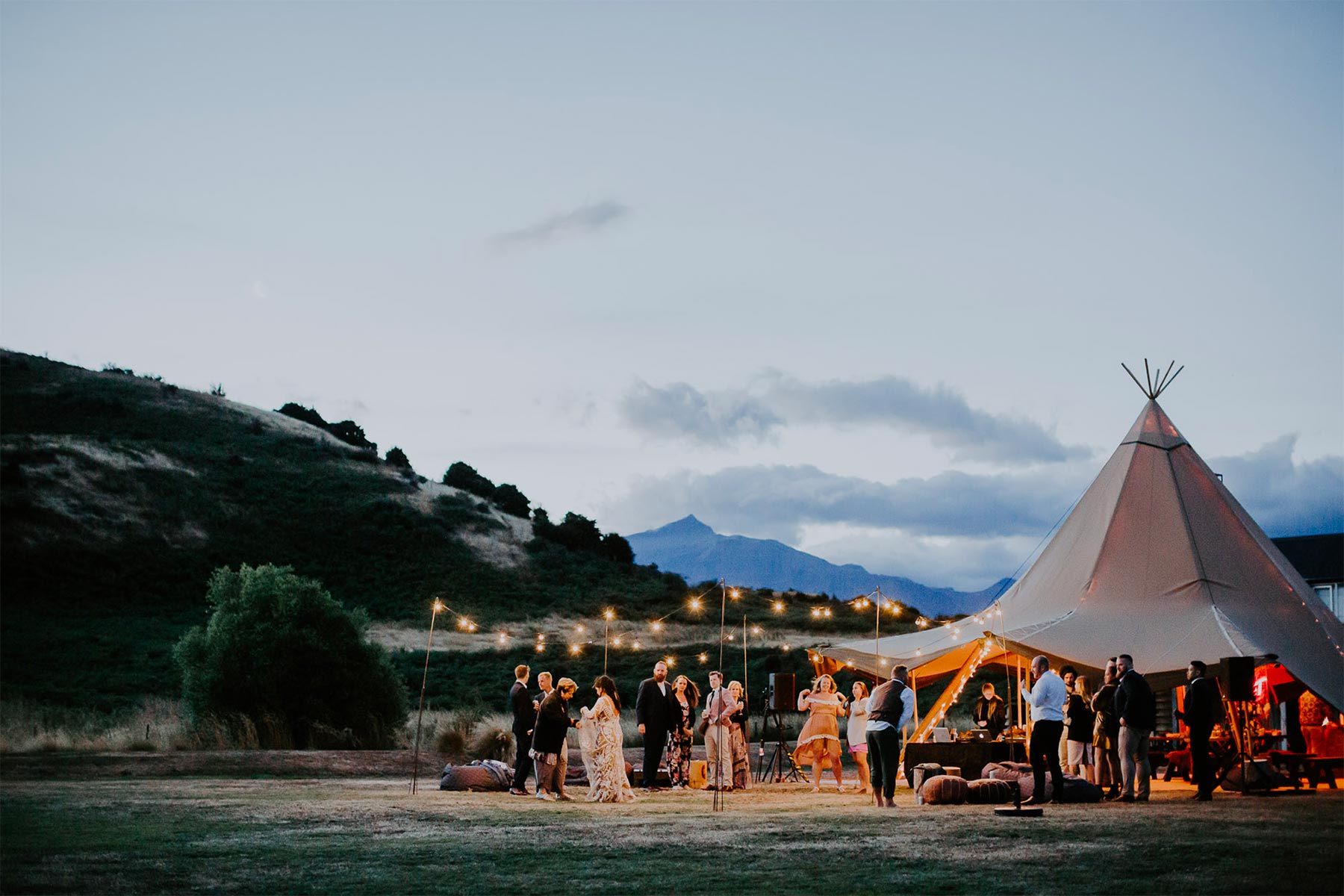 Create Your Tipi Hire Event | Tipi Hire Quote | Queenstown | Wanaka