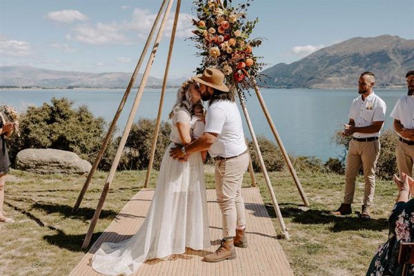 Gabby & Isaac | Real Weddings, Weddings | Gather & Gold