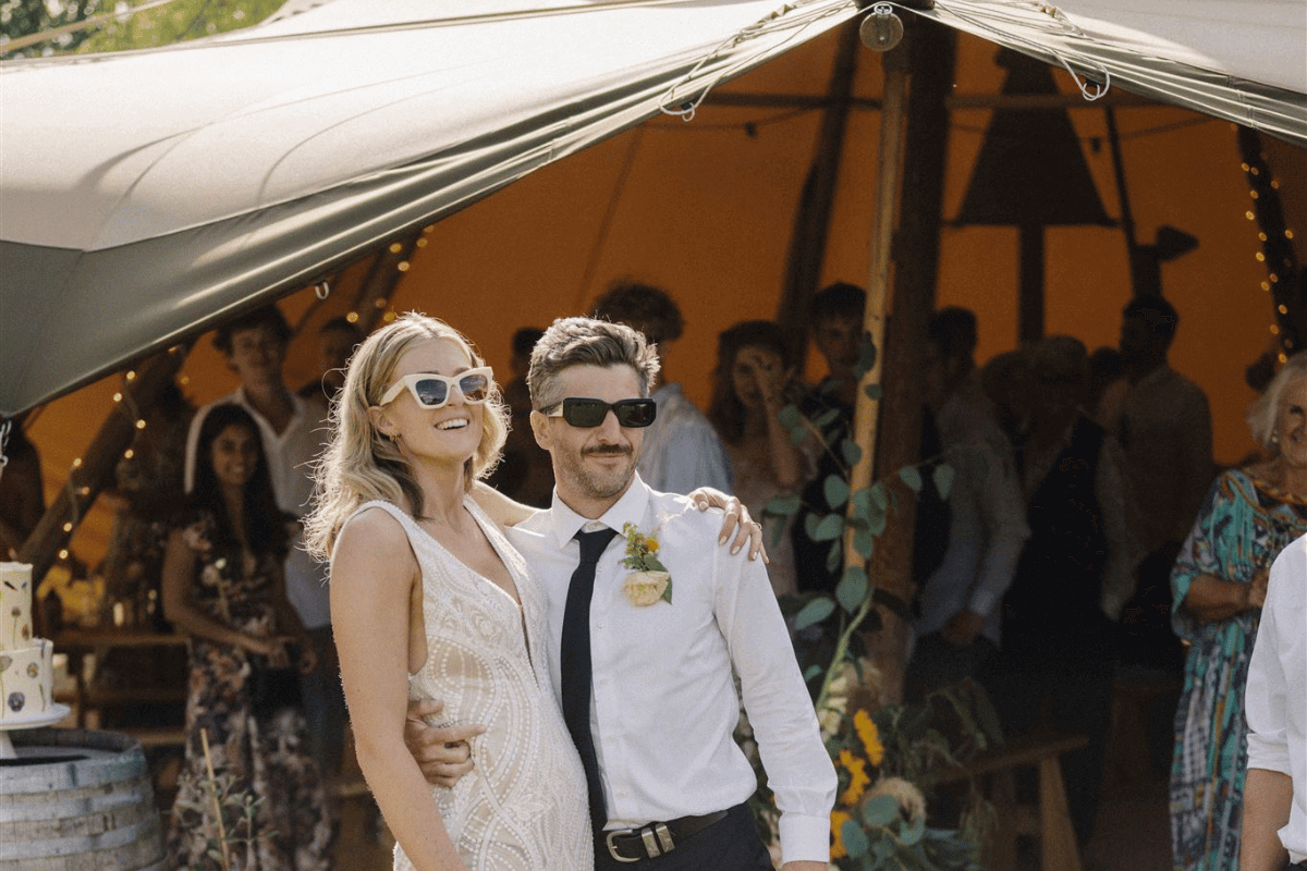 Ruby + James | Riverside Tipi Wedding | Real Wedding Advice