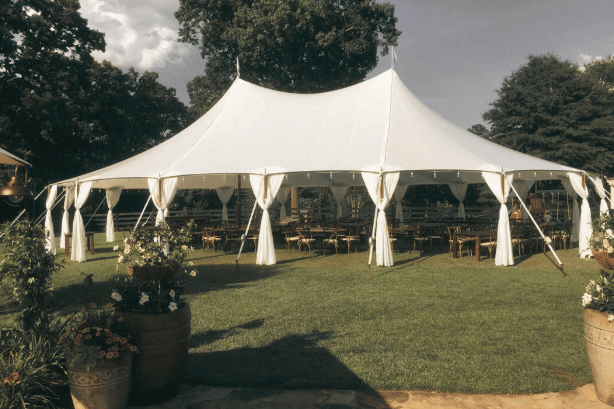 Everything you need to know about wedding tents